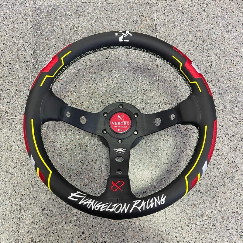VERTEX Steering wheel EVANGELION Racing พวงมาลัย Vertex ขนาด 13“นิ้ว ...