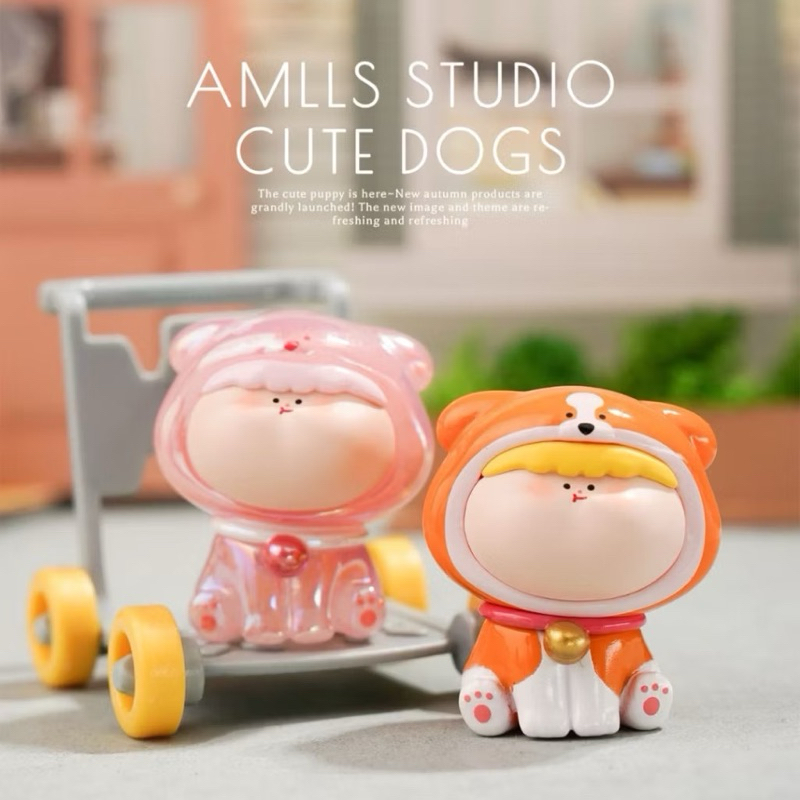 พร้อมส่ง [ระบุตัว] AMLLS STUDIO Cute Little Dogs Mini Beans | Shopee ...