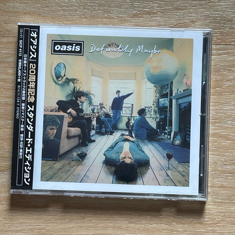 CD ซีดีเพลง Oasis : Definitely Maybe ,CD, Album, Reissue, Remastered ...
