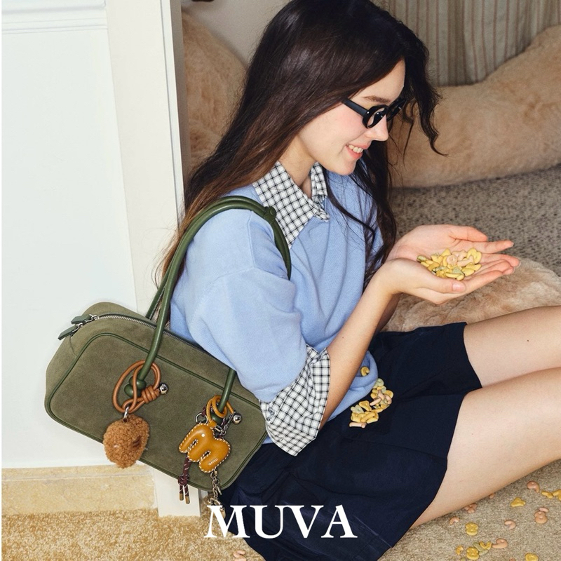 *ส่งฟรี* กดเลย กระเป๋า muva bag กระเป๋าสะพายข้าง {พรีออเดอร์} | Shopee ...