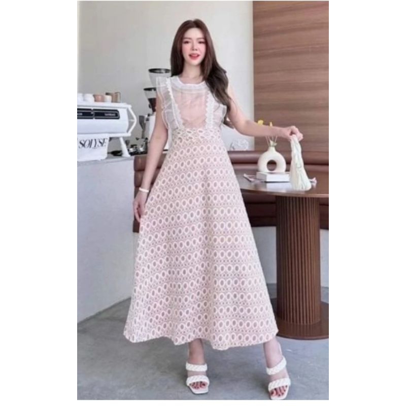 เดรสลูกไม้ งานป้ายArabella M มือ 1 ป้ายห้อย | Shopee Thailand