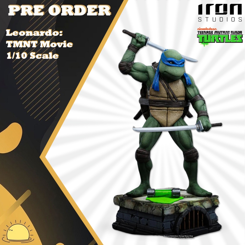 Pre-order Iron Studios Leonardo: TMNT Movie 1/10 Scale | Shopee Thailand