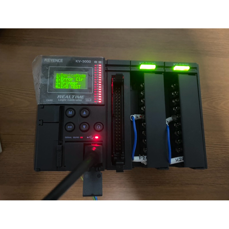 plc keyence kv3000+module input,output(ของมือสองสภาพสวย) | Shopee Thailand