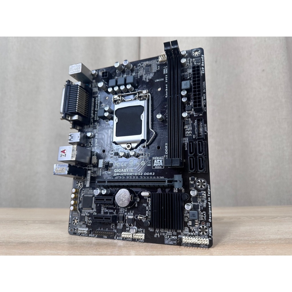 เมนบอร์ด(mainboard) GIGABYTE H110M-DS2 DDR3 (socket1151) | Shopee Thailand