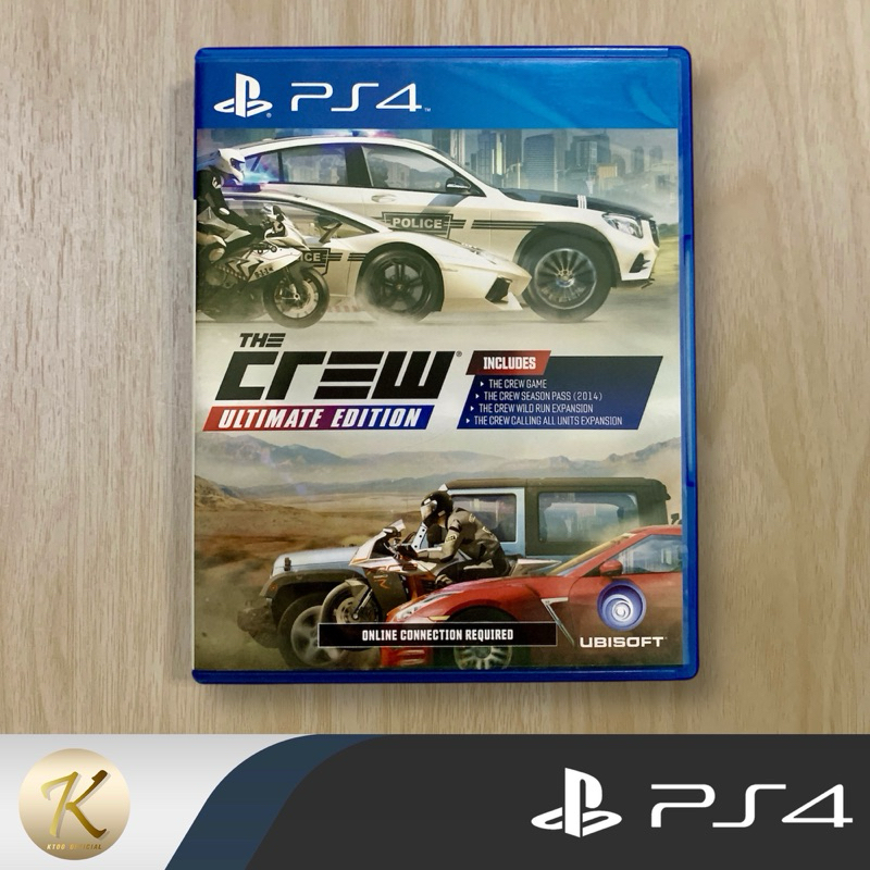 แผ่นเกมส์ PS4 : The Crew Ultimate Edition (เกมส์รถแข่ง) 📍รองรับภาษา ...