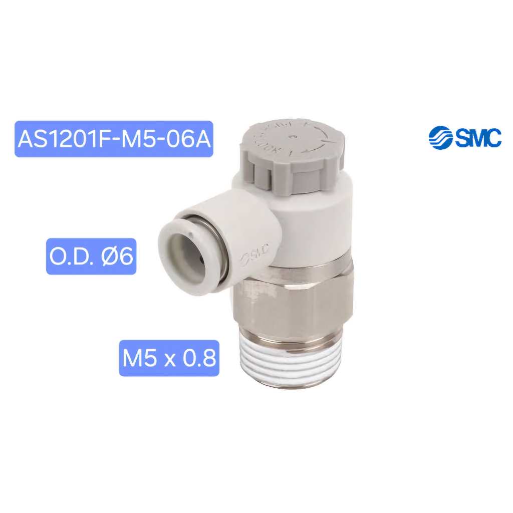(แพ็ค 10 ตัว) SMC รุ่น AS1201F-M5-06A สินค้าใหม่ ของแท้ส่งตรงจากโรงงาน | Shopee Thailand