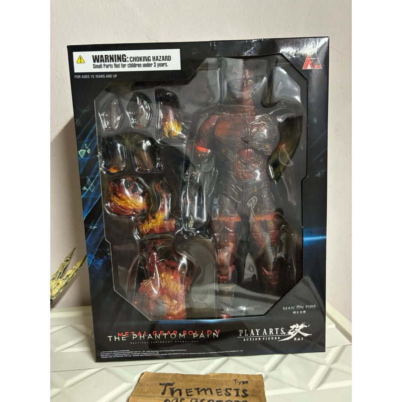 Play Arts Kai Metal Gear Solid V แท้ The Phantom Pain Man on Fire ...