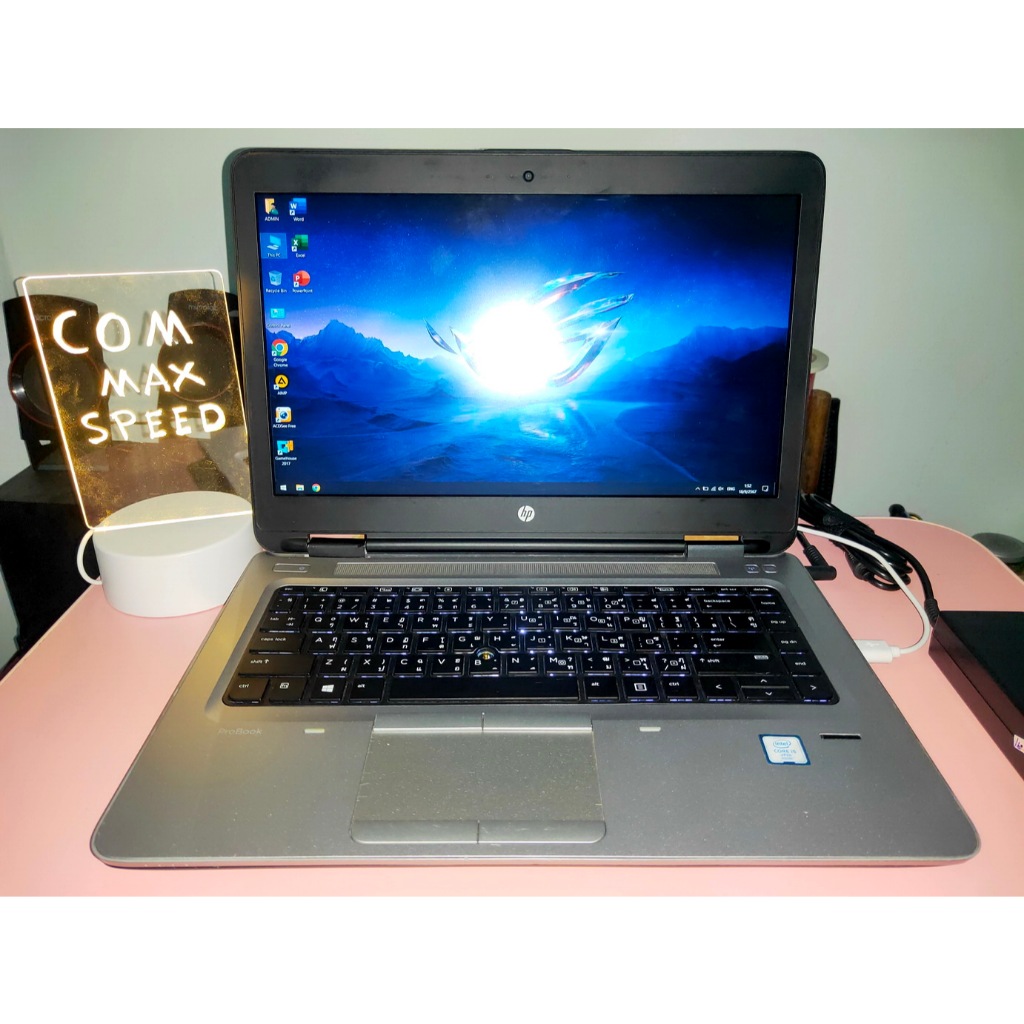 โน๊ตบุ๊ค HP PRO 640 ซีพียู INTEL I5-6300U แรม 8GB ddr4 HDD500GB การ์ด ...