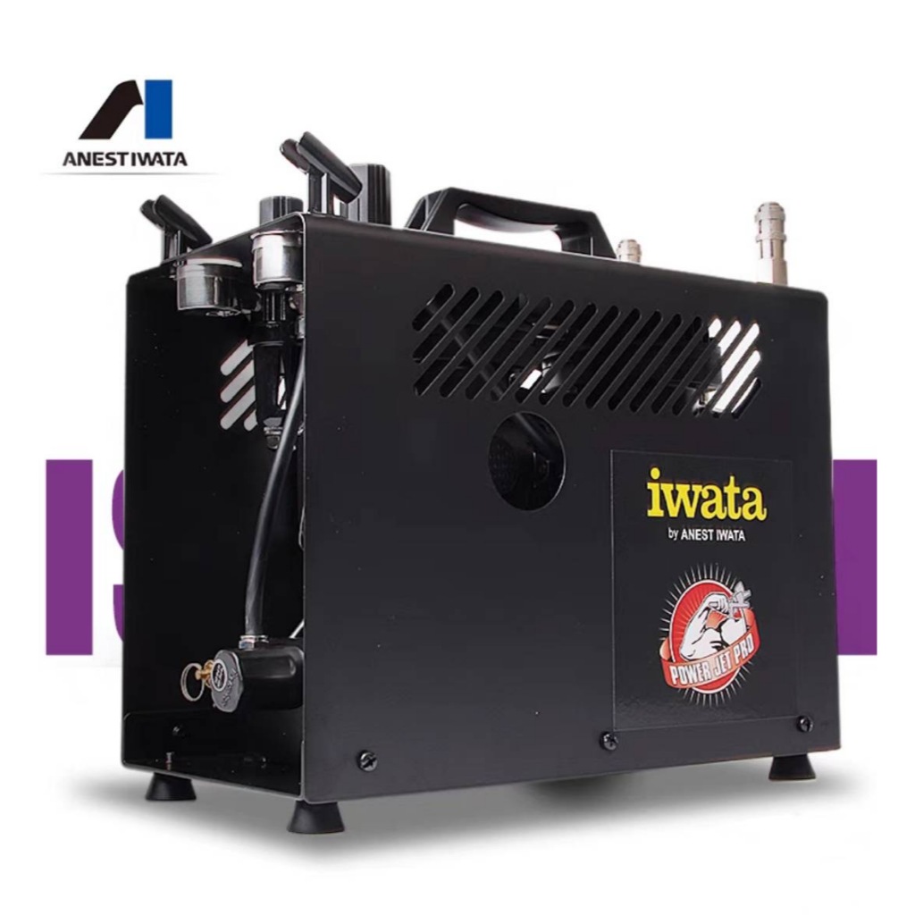 IS975SA Iwata Power Jet Pro 220V Airbrush Compressor แรง เสียงเบา การ ...