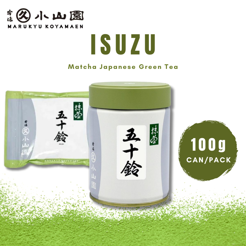 Matcha Marukyu Koyamaen ISUZU 100g Can / 100g pack Japanese Matcha Powdered Green Tea Isuzu ...
