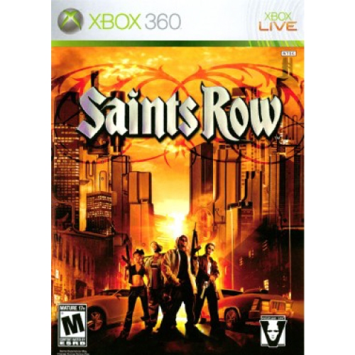 Saints Row xbox360 [Region Free] แผ่นเกมXbox360 แผ่นไรท์สำหรับเครื่อง ...