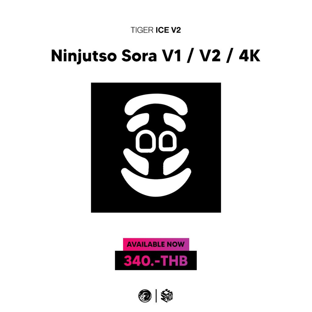 เมาส์ฟีท Esports Tiger ของ Ninjutso Sora V1 / Sora V2 / Sora 4K ...