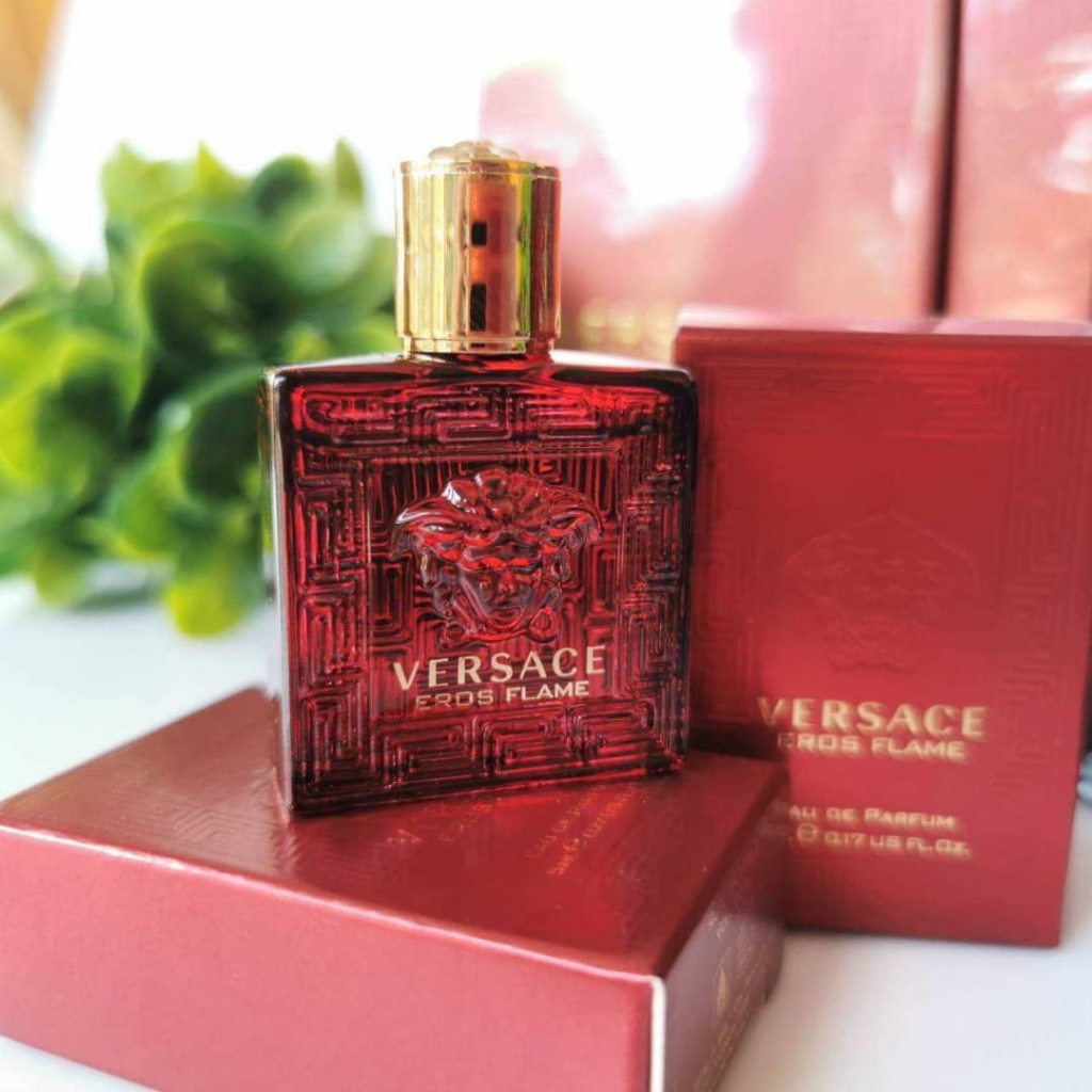 Versace Eros Flame Eau De Parfum 5ml. แบบแต้ม | Shopee Thailand