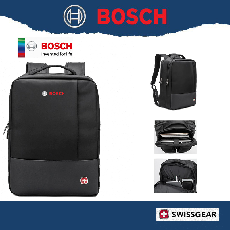 กระเป๋าเป้ Bosch x SWISSGEAR Backpack Black SA-0656 | Shopee Thailand