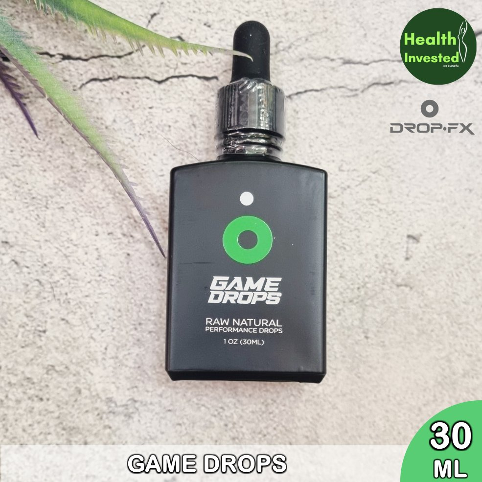 Game Drops 30 ml Gamer Gaming อาหารเสริมสำหรับเกมเมอร์ เพิ่มโฟกัส สมาธิ ...