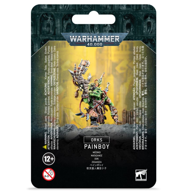 [GW พร้อมส่ง] WARHAMMER 40K: ORKS: PAINBOY โมเดลเกมสนามจำลอง | Shopee ...