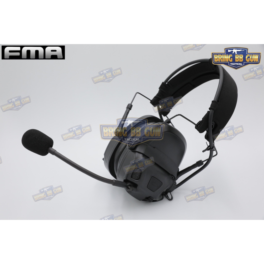 หูฟังสื่อสารตัดเสียงได้ ทรง Ops-Core AMP ยี่ห้อ FMA #ตัวหูฟังมาพร้อมขา ...