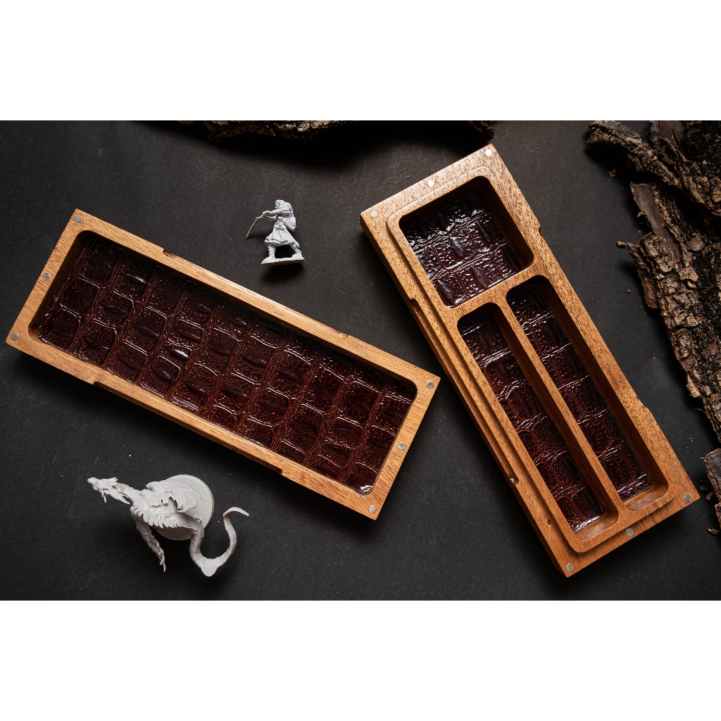 Dice Box Vault DnD Box ( Defected Box กล่องไม้ มีตำหนิ) กล่อง ลูกเต๋า ...