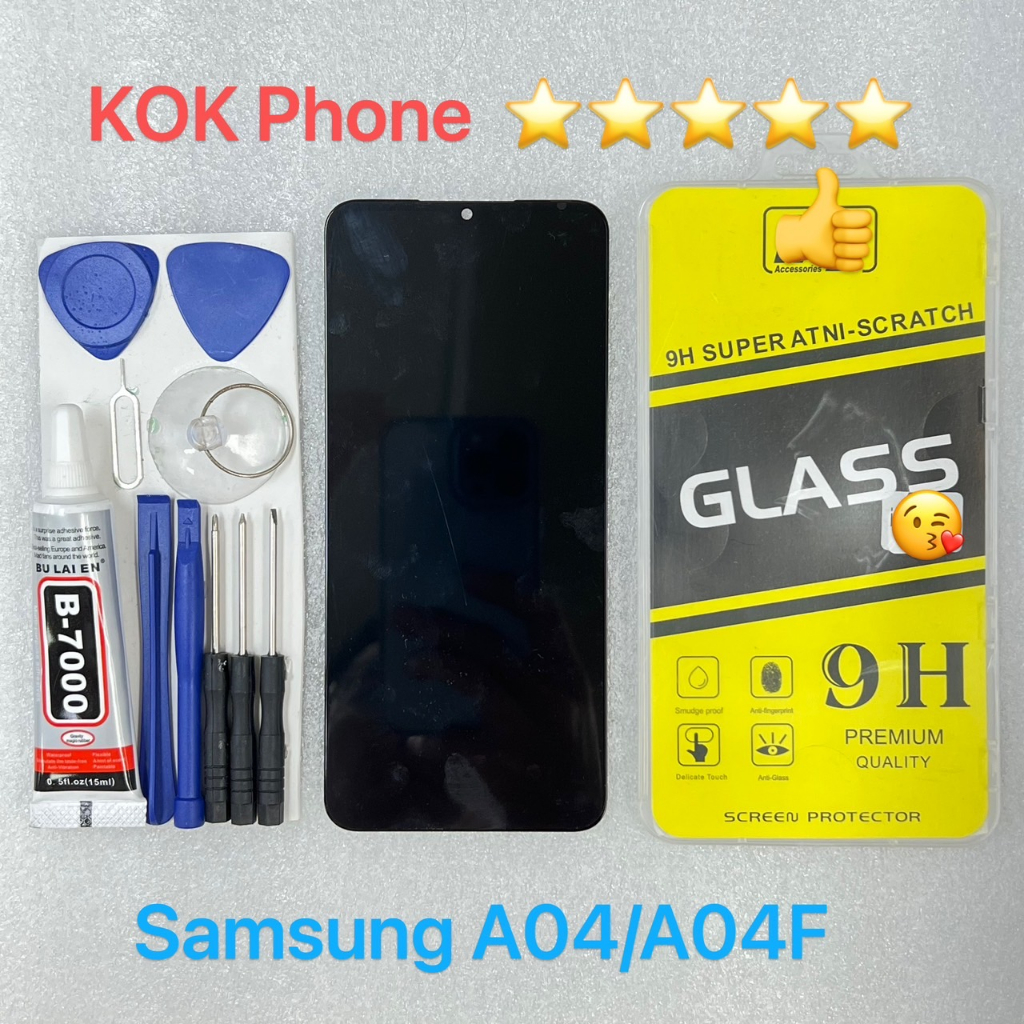 ชุดหน้าจอ Samsung A04/A04F แถมฟิล์มพร้อมชุดไขควง | Shopee Thailand