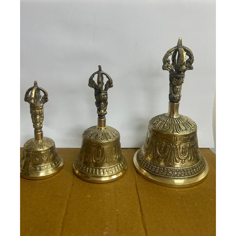 Hand bell Handbell Handmade ระฆังแท้ทำจากทองเหลือง นำเข้าจากประเทศ ...