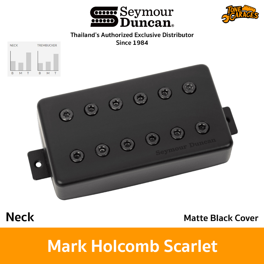 Seymour Duncan Mark Holcomb Scarlet & Scourge Pickups 6 Strings Matte ...