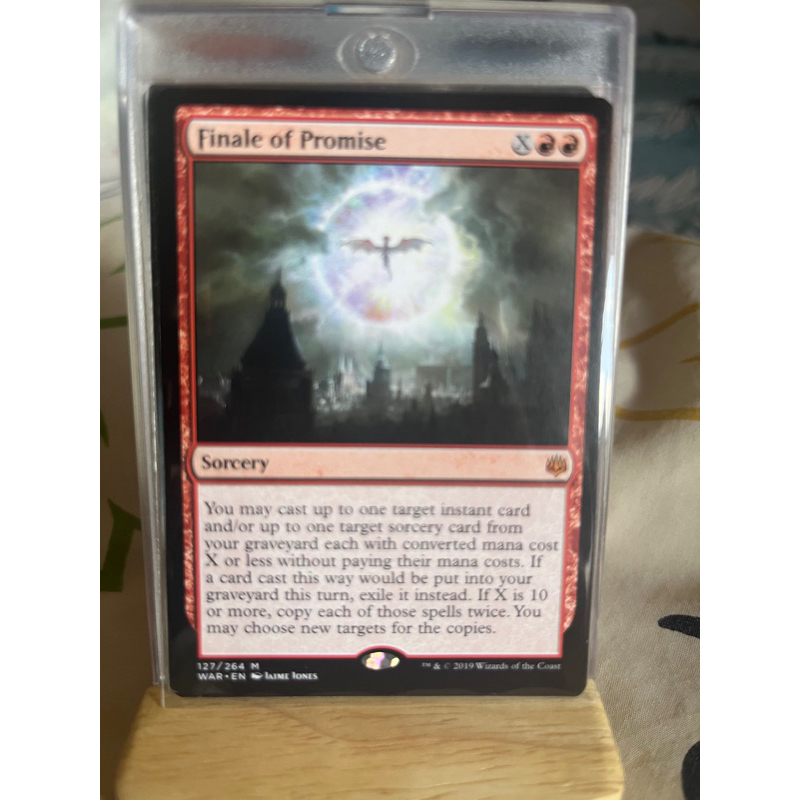 การ์ด MTG Finale of Promise Red Magic the Gathering EDH รุ่น War สภาพ ...