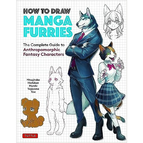 หนังสือภาษาอังกฤษ The Complete Guide To Anthropomorphic Fantasy Characters 750 ภาพประกอบ ...