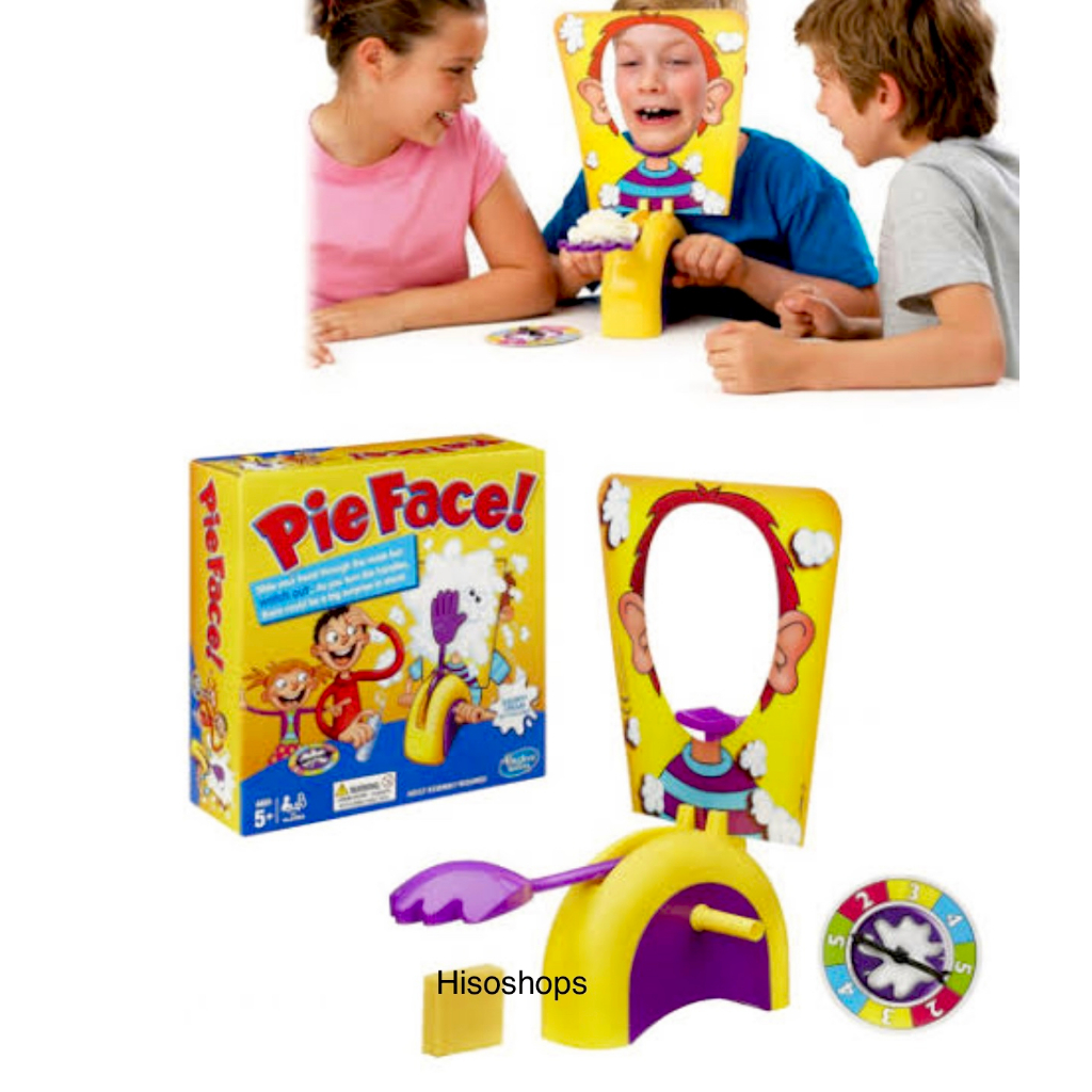 Pie Face Game เกมส์พายเฟส เกมส์ครอบครัว เล่นได้หลายคน | Shopee Thailand