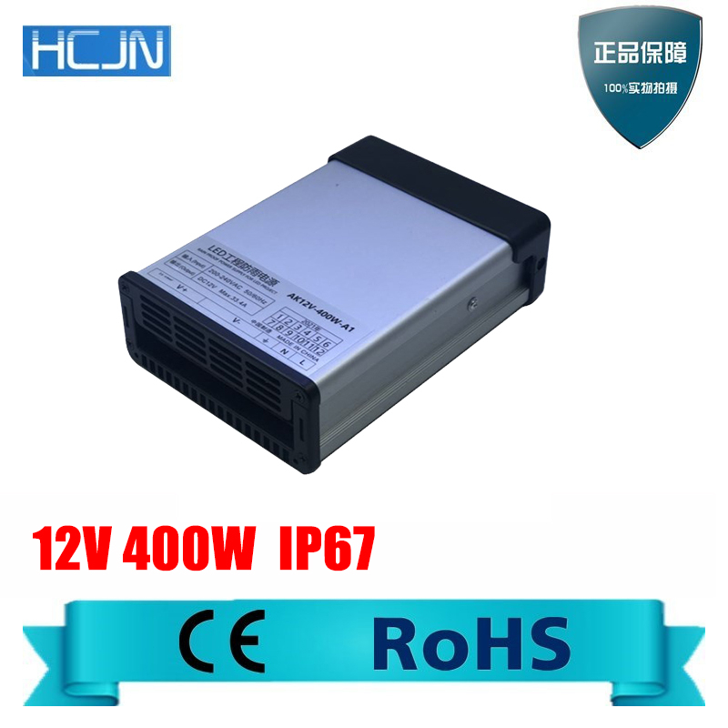 สวิทชิ่ง เพาวเวอร์ ซัพพลาย Switching Power Supply 12V 33A 400W AC-DC 190V-240V สวิตชิ่งเพาเวอร์ ...