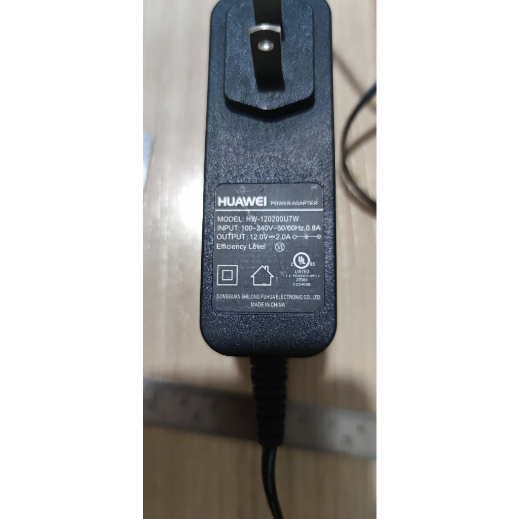 Switching Power Supply HUAWEI รุ่น HW-120200U7W Original HUAWEI 12V 2A ...