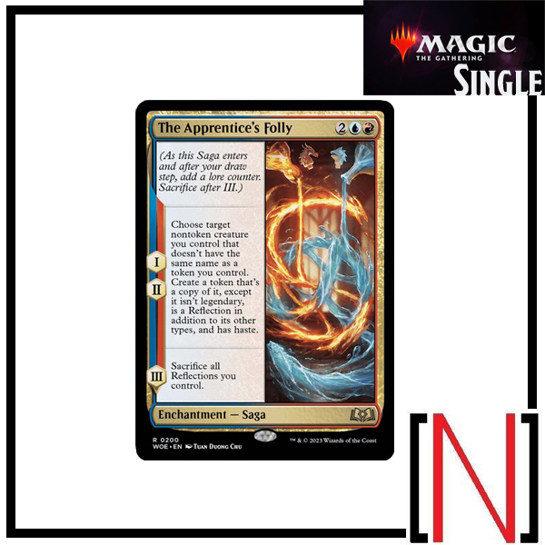 [MTG][Single][WOE] The Apprentice's Folly ระดับ Rare [ภาษาอังกฤษ] | Shopee Thailand