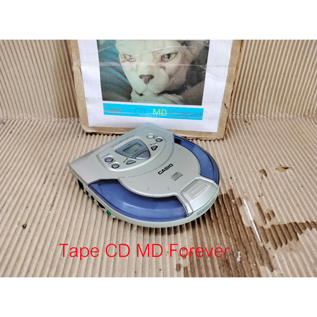 เครื่องเล่น CD Casio ผาใส โชว์แผ่น สวย | Shopee Thailand