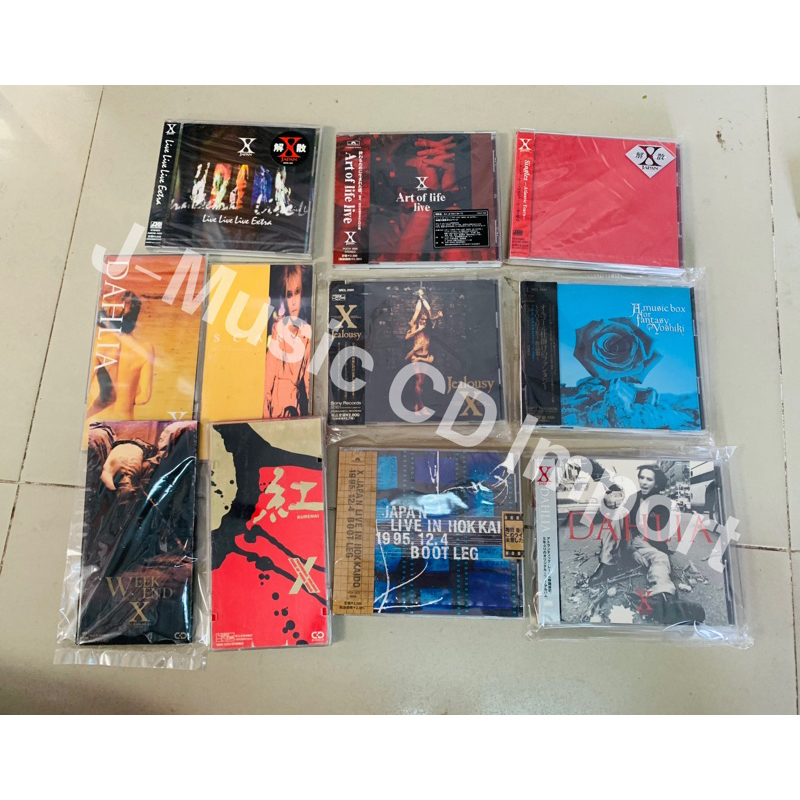 CD X japan Big Set CD | Shopee Thailand