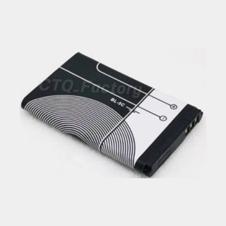 แบตเตอรี่ รุ่น BL-5C Li-ion 3.7V 600mAh *แบตสีดำ* แบตเตอรี่BL-5C 600แอป ...