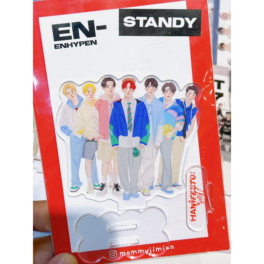(พร้อมส่ง) Standy New jeans BTS Treasure NCT Enhypen l สแตนดี้ นิวจีนส์ ...