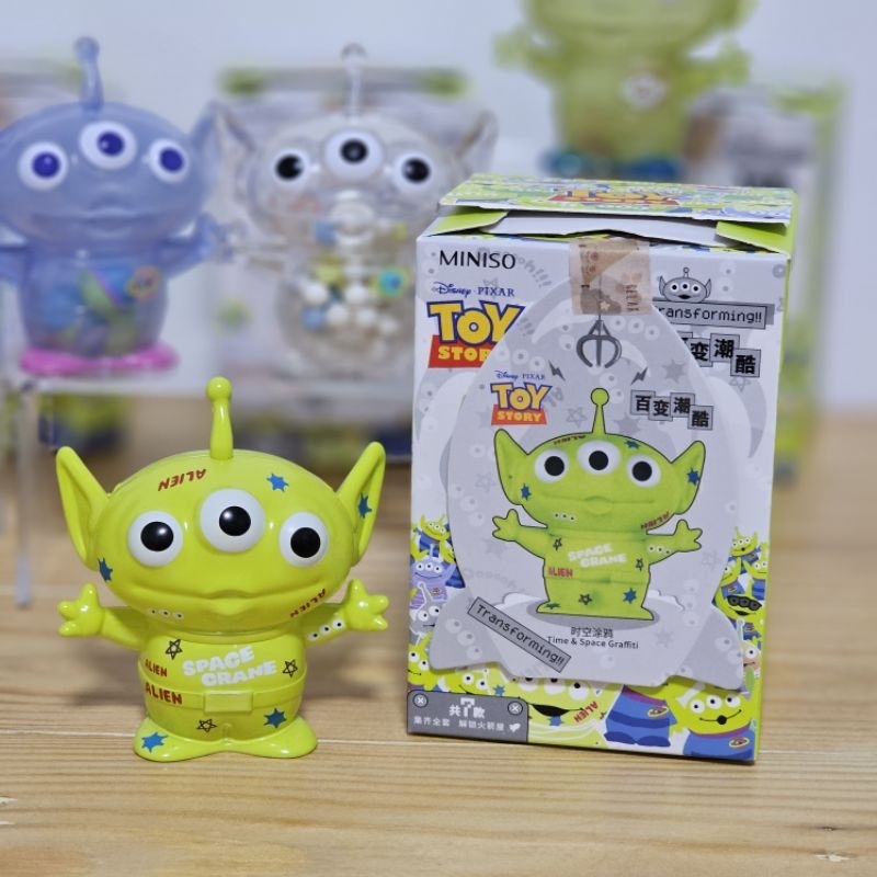 (พร้อมส่ง) Green Man งานกล่องสุ่ม Miniso แบบเลือกตัว | Shopee Thailand
