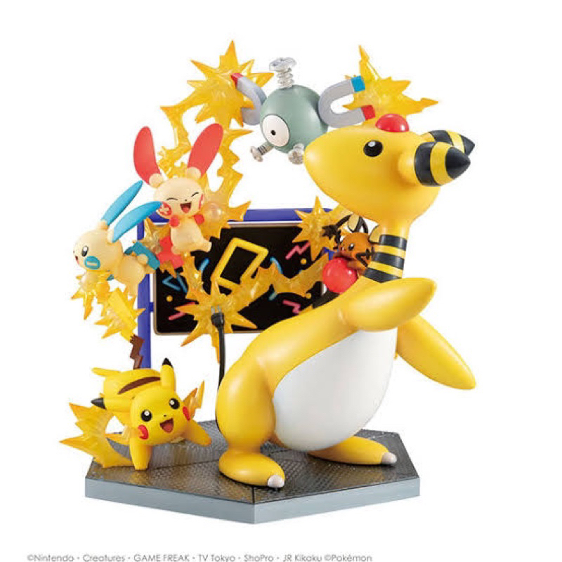 [มือ1] Pokemon G.E.M.EX Electric Power Type Denryu Coil Pikachu ...