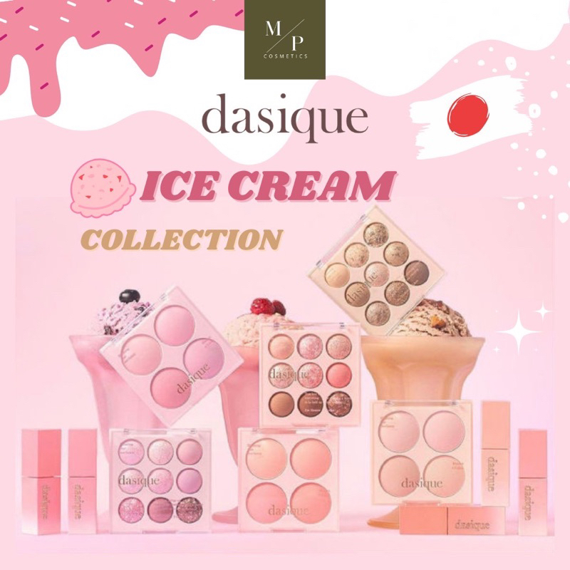 Dasique Ice Cream Collection พร้อมส่ง | Shopee Thailand