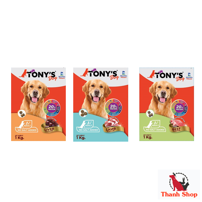 TONY'S Dog อาหารสุนัข อาหารเม็ด สำหรับ สุนัขอายุ 1 ปีขึ้นไป ถุงโรงงาน ...