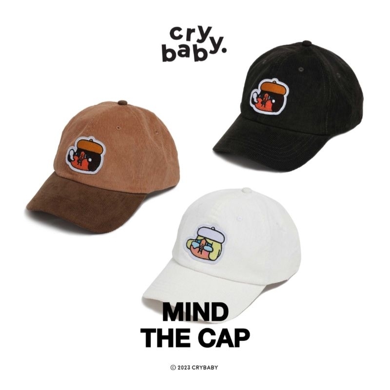 (พร้อมส่ง) หมวก Crybaby พิเศษจากงาน Exhition 2023 รุ่น Mind The Cap ...