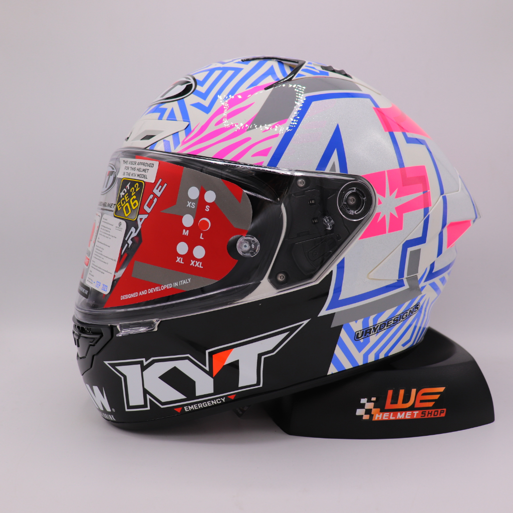 หมวกกันน็อค KYT NZ-RACE 2023 หมวกสปอร์ตเรซชิ่ง | Shopee Thailand