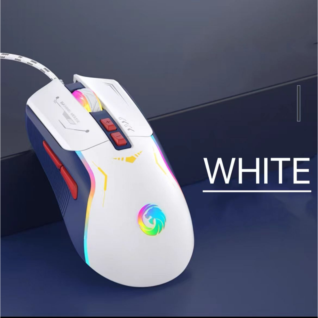 พร้อมส่ง เมาส์เกมมิ้ง Gaming Mouse RGB MOUSE มีสาย เมาส์ mous | Shopee ...