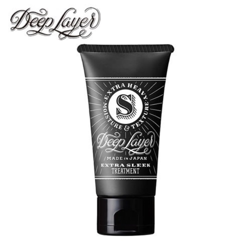 Deep Layer Extra Sleek Shampoo 80 ml/Treatment 60 g แชมพู ครีมนวดผม สำหรับผมเส้นเล็ก แห้งเสีย ...