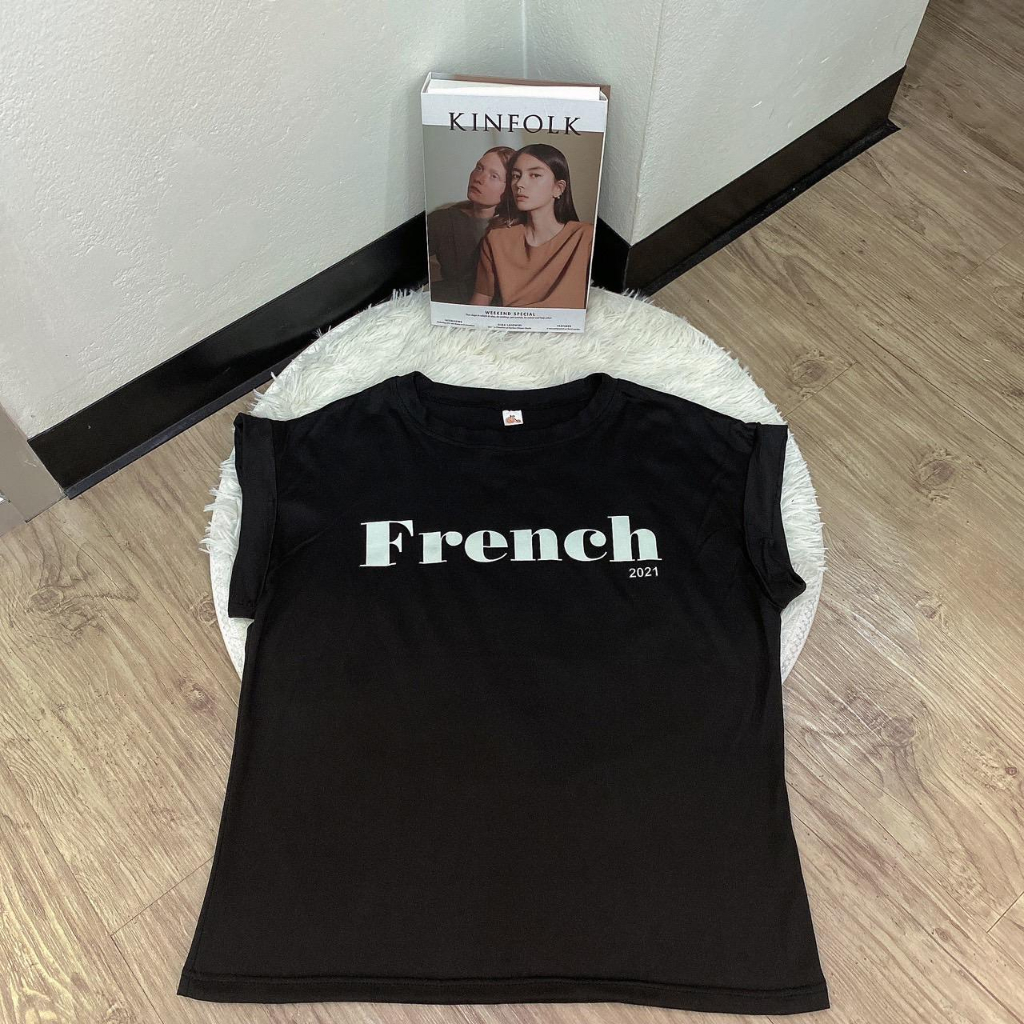 T01เสื้อยืดคอกลม แขนกุด สกรีนลายภาษาอังกฤษ | Shopee Thailand