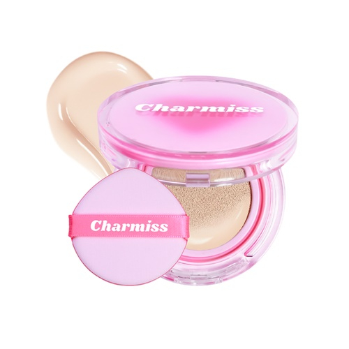 คุชชั่นตลับชมพู ชาร์มิส Charmiss Charming Glow Airy Cushion SPF50+ PA ...