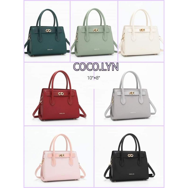 กระเป๋าถือ กระเป๋าสะพายข้าง หนังกันรอย ขีดข่วน แบรนด์ COCO.LYN | Shopee ...