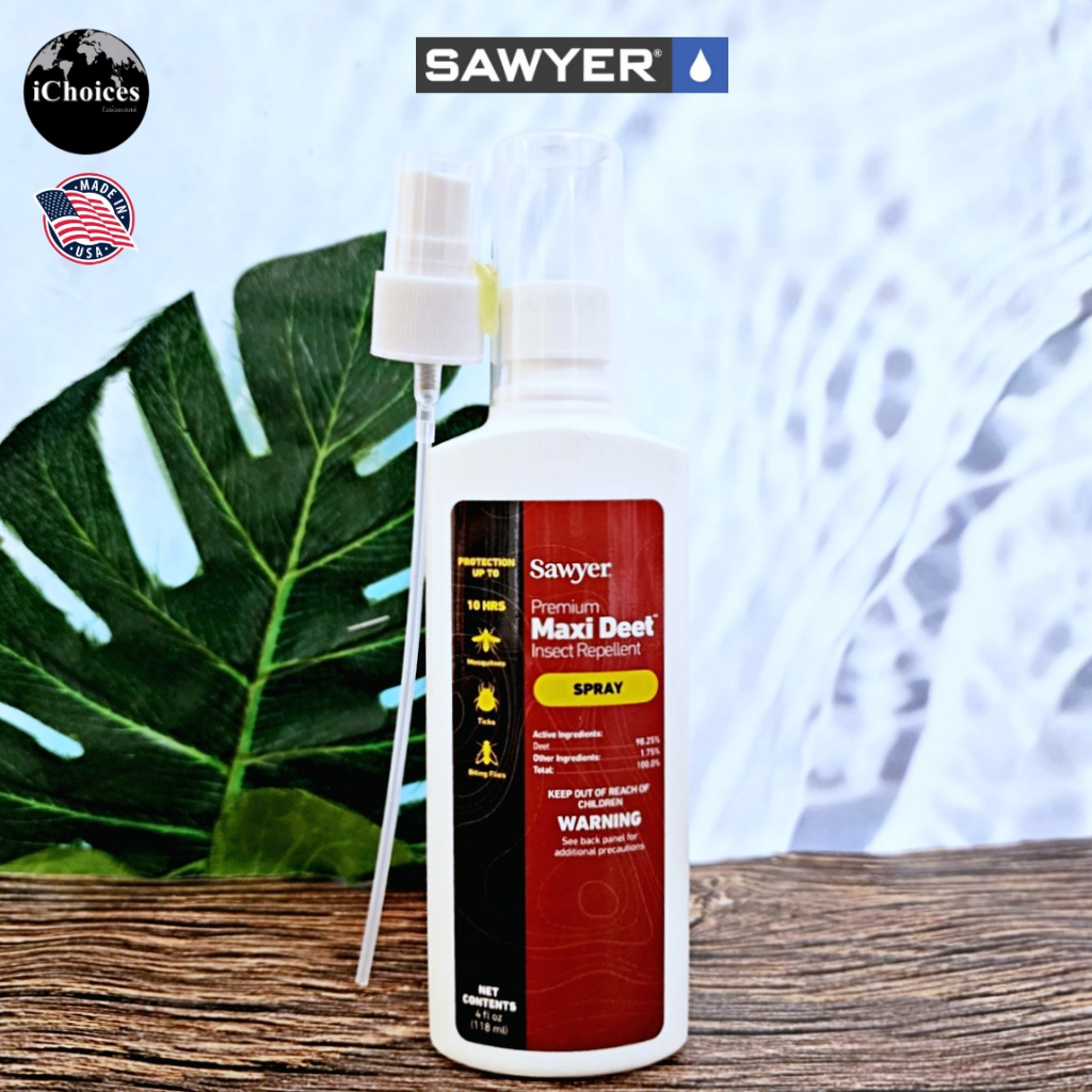 [Sawyer] Premium Maxi Deet Insect Repellent Spray 118 ml สเปรย์กันแมลง ...
