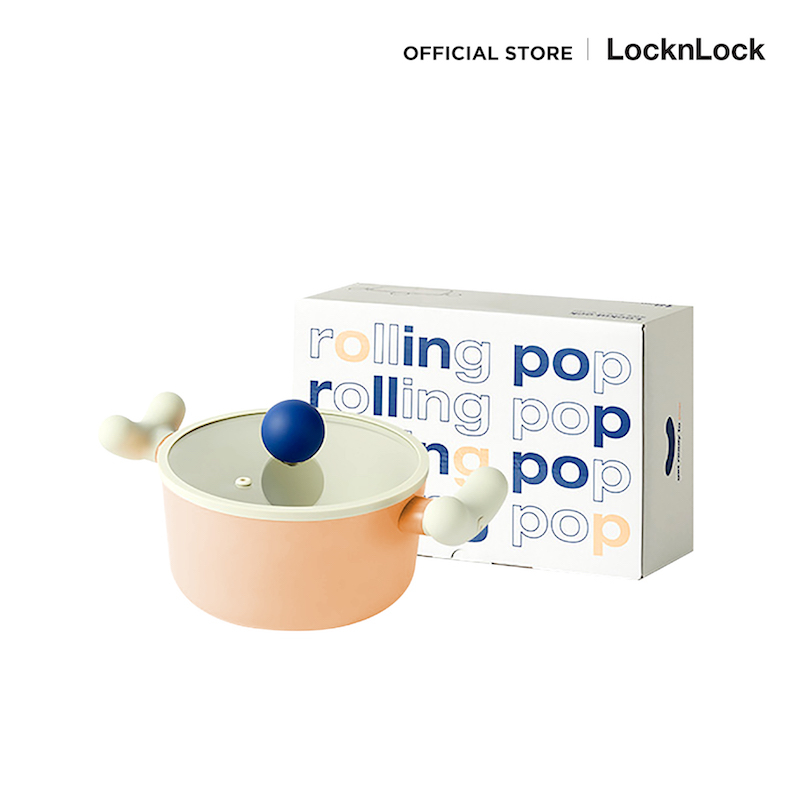 LocknLock หม้ออเนกประสงค์ LocknLock Rolling Pop ขนาด 18 cm. รุ่น ...