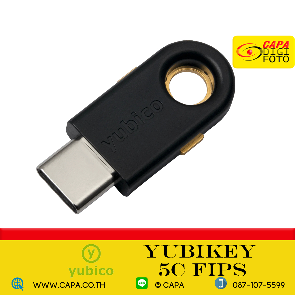 NEW !!! YUBICO YubiKey 5C FIPS | Shopee Thailand