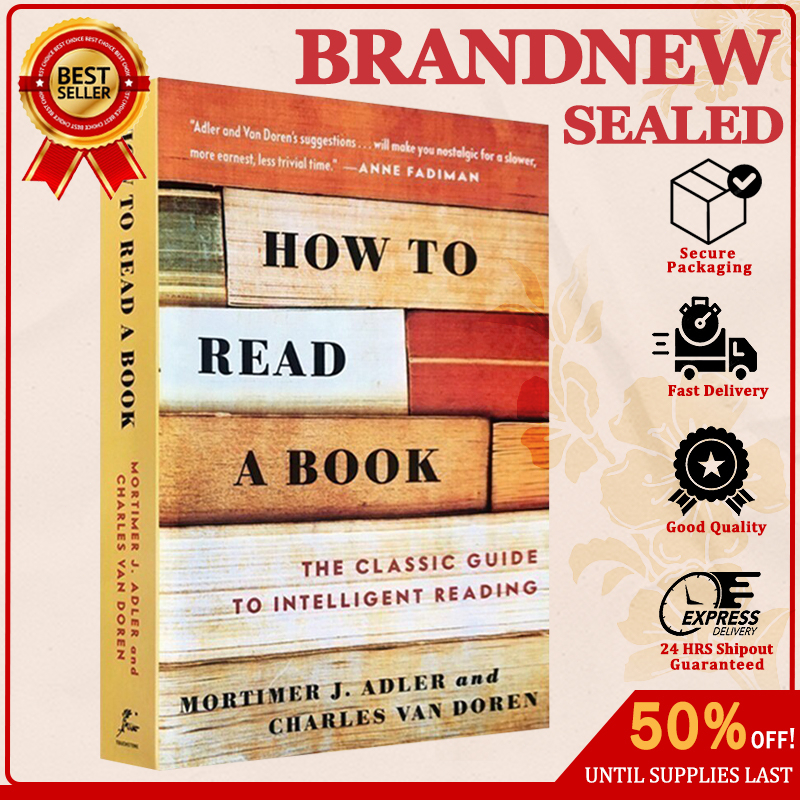 【English Book】How To Read A Book by Mortimer J. Adler / Charles Van ...